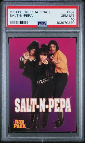 SALT-N-PEPA 1991 Premier Rap Pack #107 PSA 10 | eBay