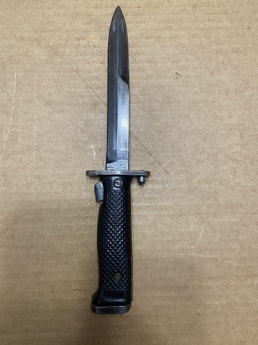 US M5A1 Garand Bayonet MILPAR COL w USM8A1 PWH Scabbard *RARE STAMP ...