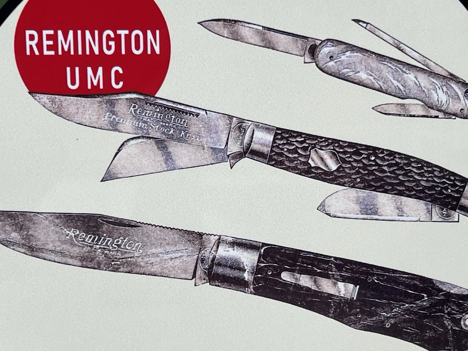 Remington UMC Knives Knife Vintage Style Round Sign ammunition ammo | eBay