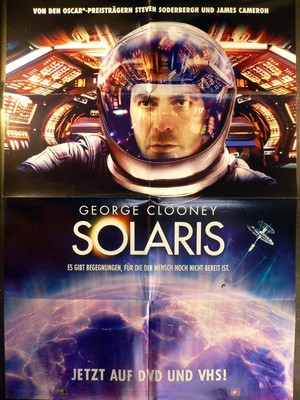 Solaris - Steven Soderbergh - George Clooney - Videoposter A1 84x60cm ...
