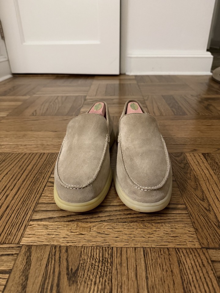 Suitsupply Sand Suede Slip-On Penny Loafer FW1384 Size 10.5 — Portugal ...