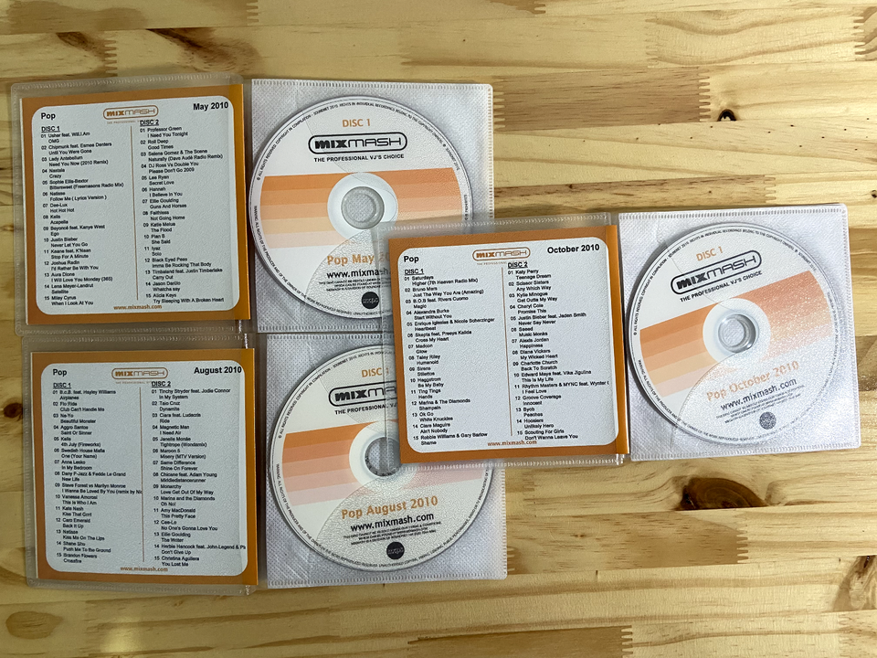 Pack 3 DVDs Mixmash POP May/August/October 2010 - Various Artists | eBay