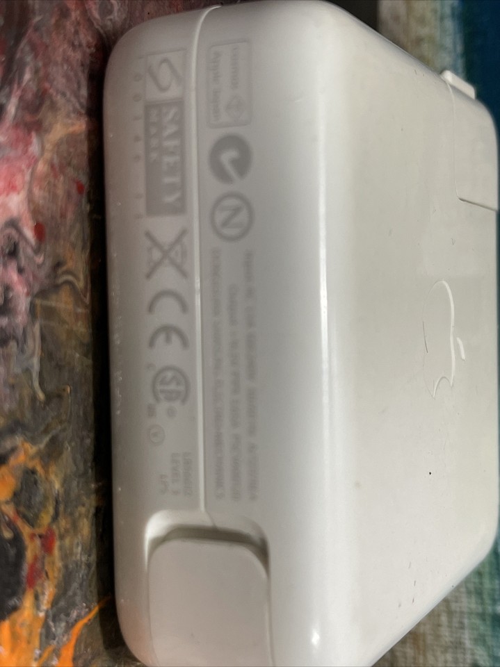 Apple A1344 60W 60 Watt MagSafe L-tip Power Adapter for MacBook and ...