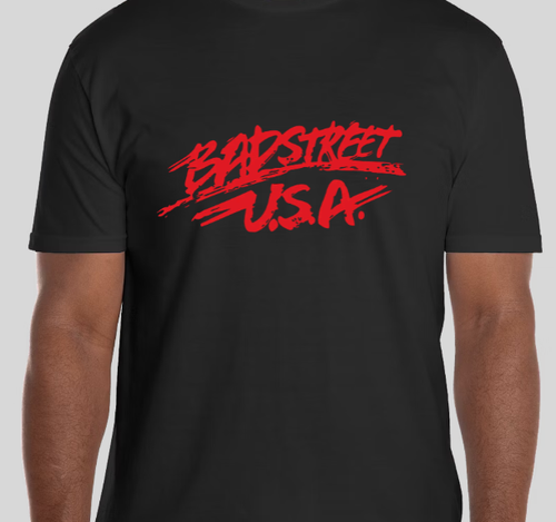 BADSTREET USA shirt Fabulous Freebirds 80s Wrestling WCCW U.S.A. Hayes ...