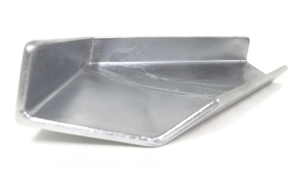 Heavy Duty Cast Aluminum Boat Transom Corner Brackets End Cap Covers ...