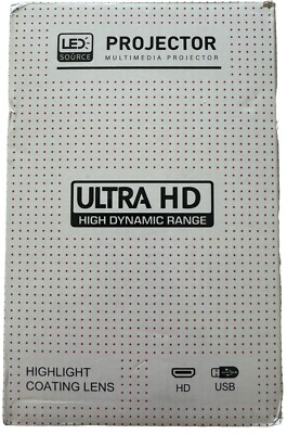 Projector Multimedia Ultra HD High Dynamic Range Smart Portable | eBay