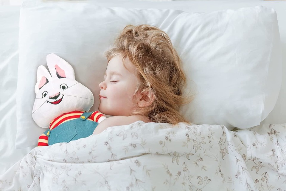 Max and Ruby Rabbit Bundle White Bunny Plush Doll Set Kids TV Show Toy ...