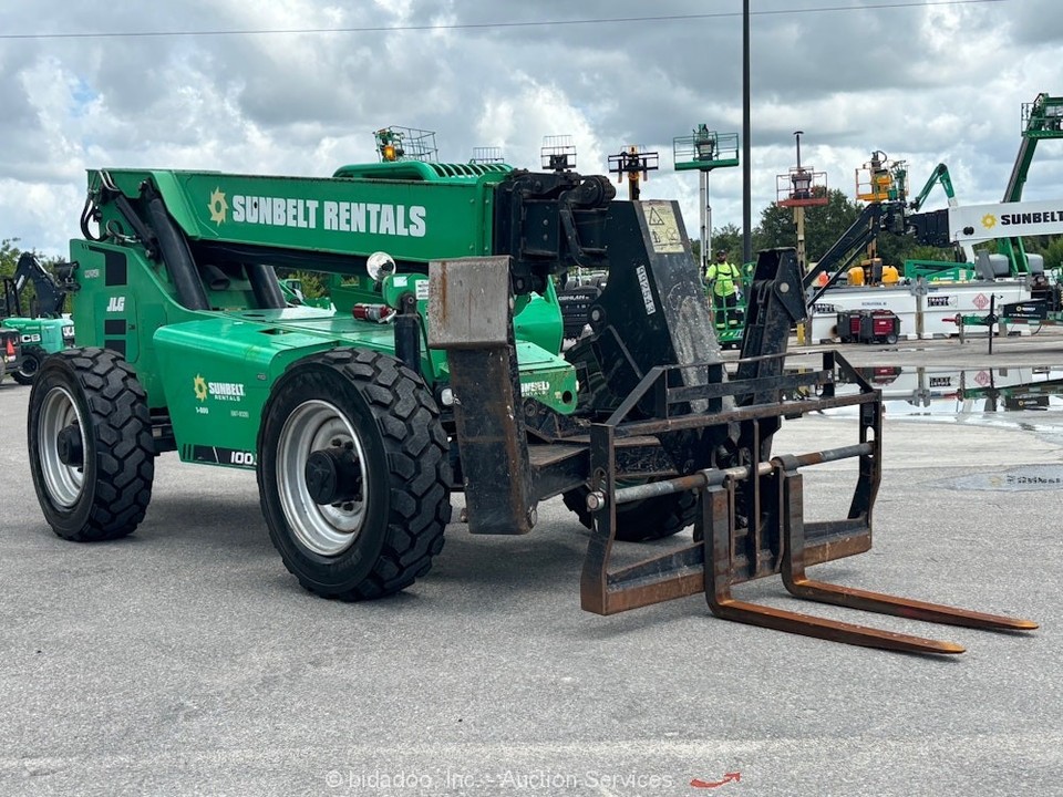 2017 Skytrak 10054 54' 10,000 lbs Telescopic Reach Forklift Telehandler ...