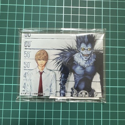 Death Note Acrylic Stand Figure L & Ryuk A Prize LE Used | eBay