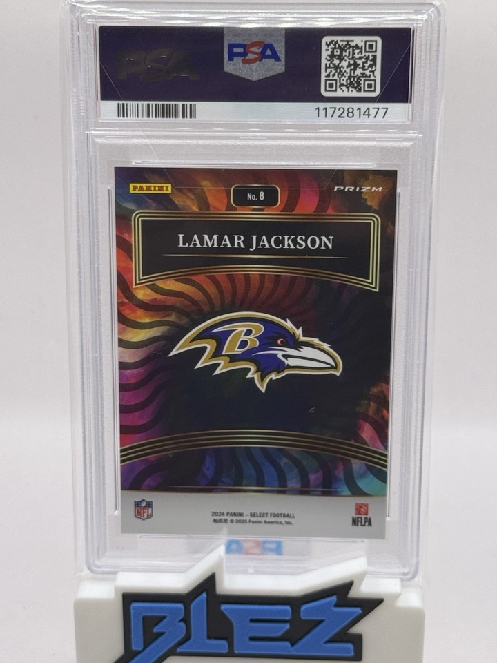2024 Panini Select - Color Wheel Lamar Jackson #8 Ravens PSA 10 | eBay