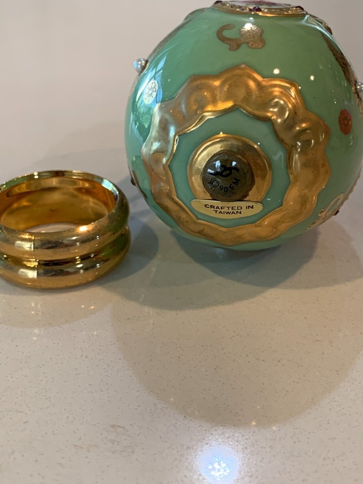 Franklin Mint Faberge Imperial Jeweled Eggs Lot Of 7 With Stands | eBay