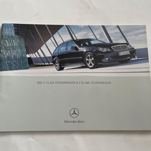 Mercedes-Benz Classe C C55 AMG Station Wagon Catalog 2005 JDM Brochure ...