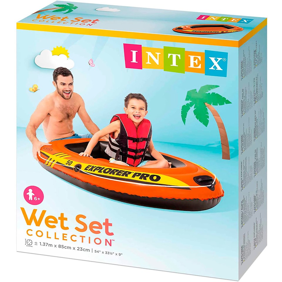 Intex Explorer Pro Inflatable Raft Boat River Float | eBay