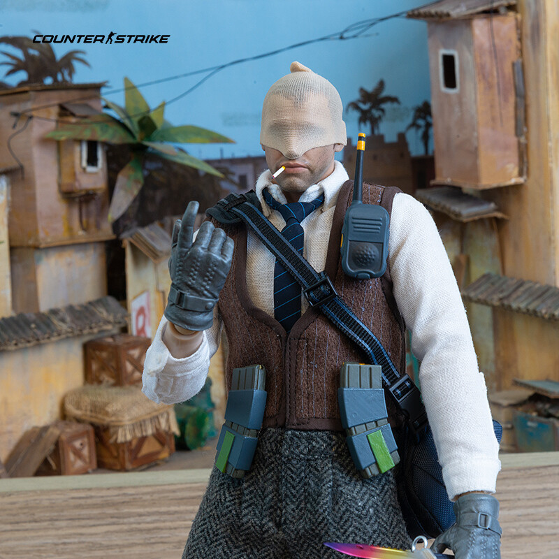 CSGO Shanghai Major 2024 Number K 1/6 Scale PVC Action Figure Limited ...