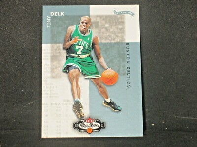Tony Delk 2002-03 Fleer Box Score 1st Edition (51/100) Boston Celtics ...