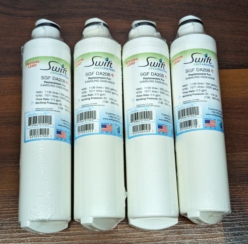 Swift Green Filters SGF-DA20B Refrigerator Water Filter for Samsung - 4 ...