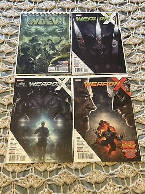 Totally Awesome Hulk #22 1st Full Weapon H 1st Print, Weapon X #7 #8 #9 ...