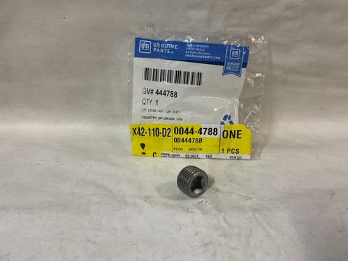 REAR GM DIFFERENTIAL OIL FILL PLUG NEW GM # 444788 | eBay