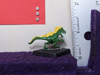 WOTC D&D 3.5 96289 Dragons II 88708 Crested Felldrake Miniature Metal ...