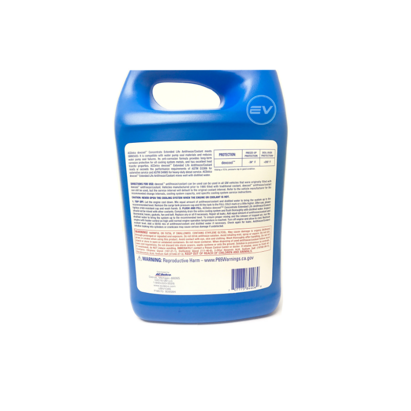 AcDelco 10-101 Dexcool Concentrate Extended Life Antifreeze Coolant OEM ...