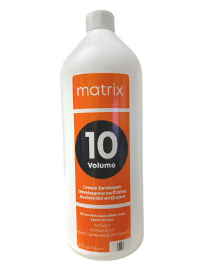 Matrix SoColor Cream Developer 10 Volume - 32 oz 884486036728| eBay