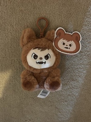 New LaBabies WUWU Monster 5” Keychain Clip, BROWN | eBay