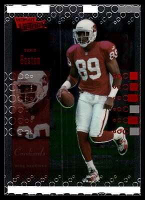 2000 Upper Deck Ultimate Victory David Boston 2 Arizona Cardinals ...