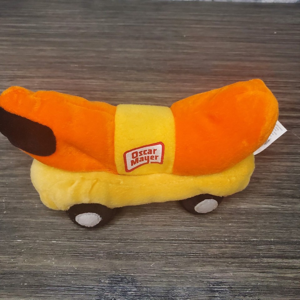 Oscar Mayer Wienermobile Hot Dog Plush Stuffed Beanie The Bean Bag ...
