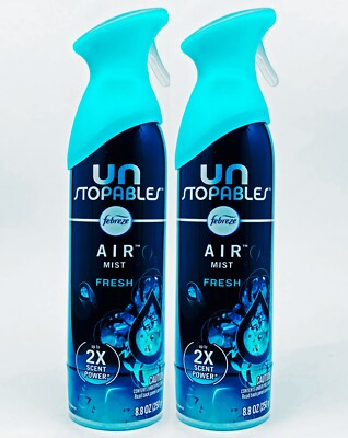 2 Febreze Unstoppable FRESH Air Freshener Mist Spray 8.8 oz | eBay