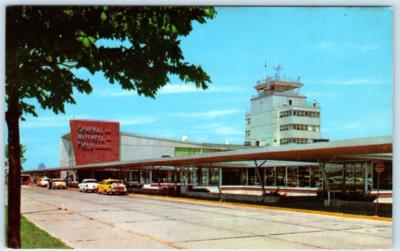 MILWAUKEE, Wisconsin WI General Mitchell Field Air Terminal AIRPORT ...