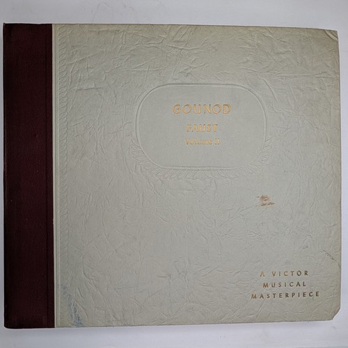 x10 12" BOX SET Gounod Faust Vol. II 2 Classical Red Seal Victor 78RPM ...