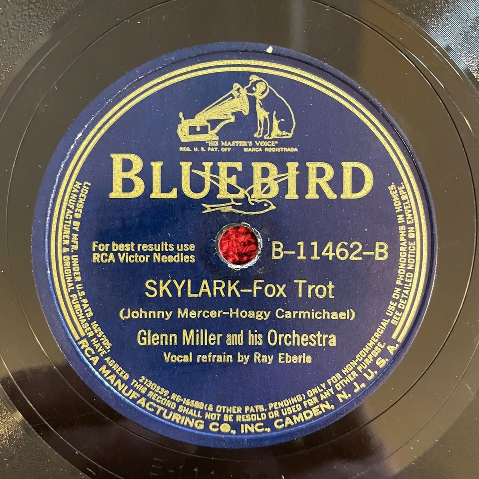 GLENN MILLER Bluebird B-11462 78rpm (Jazz, Big Band, 1942) | eBay