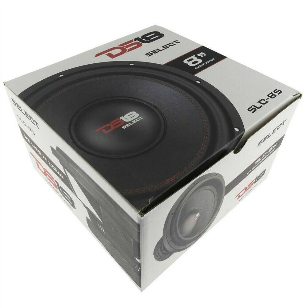 SUBWOOFER DS18 SELECT SLC-8S SLC8S da 20 cm 8" 400 watt max cofano ...