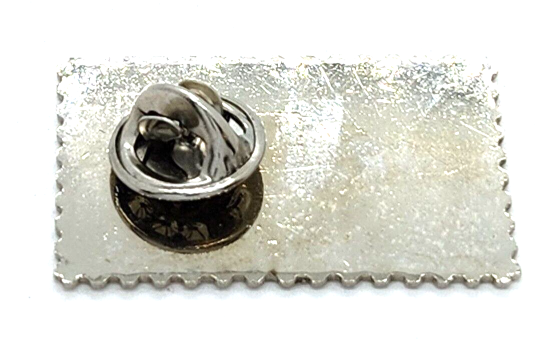 USPS 22c San Jacinto Texas Postage Stamp Multi Color Enamel Lapel Hat ...