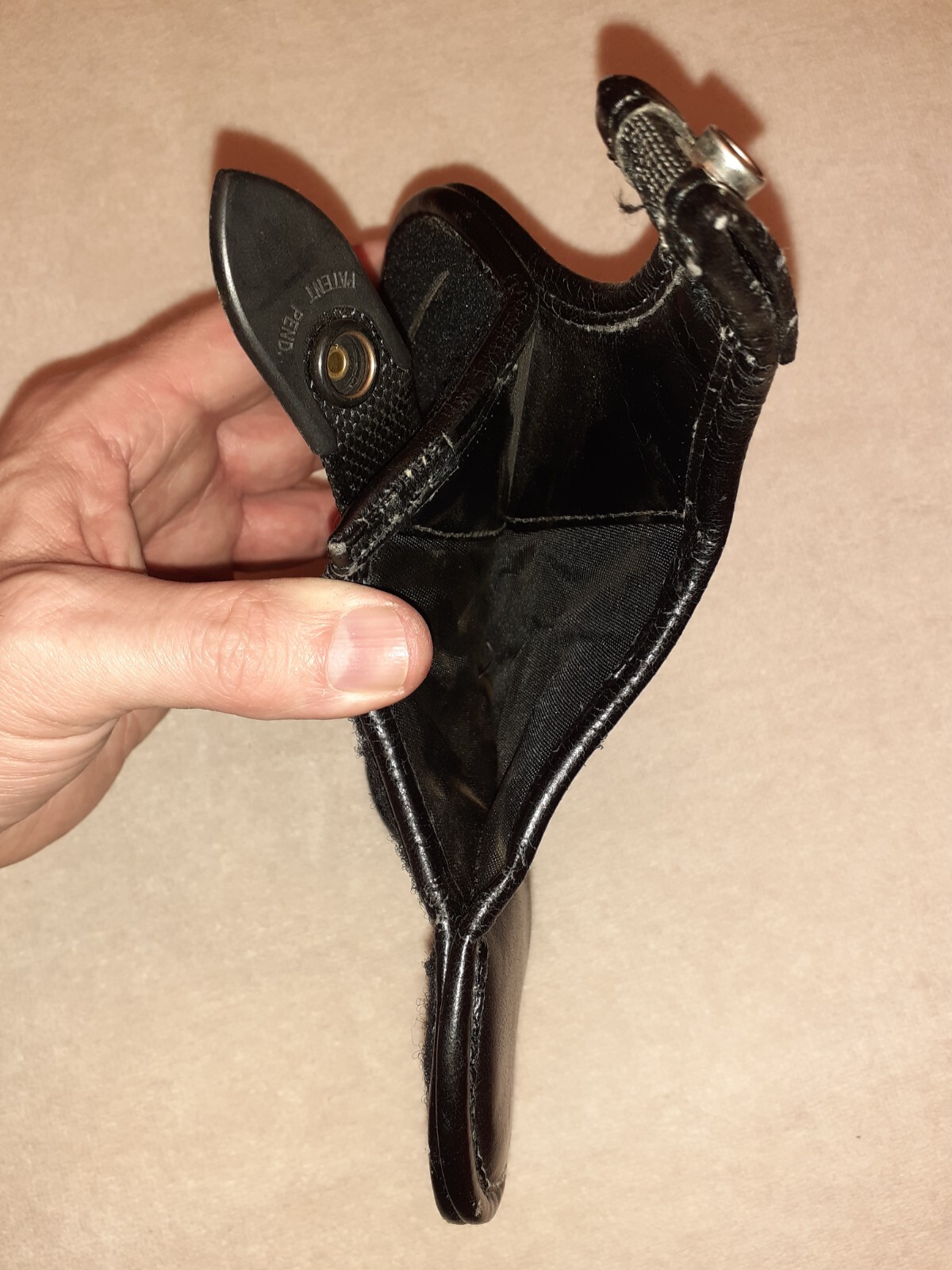 Bianchi Ranger Handgun Holster - Size No. 4 - Leather + Tough Nylon ...