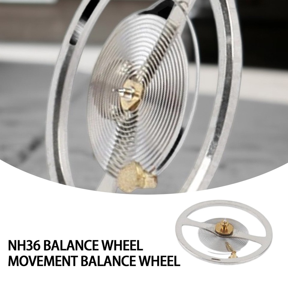 Alloy Watch Balanced Wheel with Hairspring Replacement For NH35 NH36 ...
