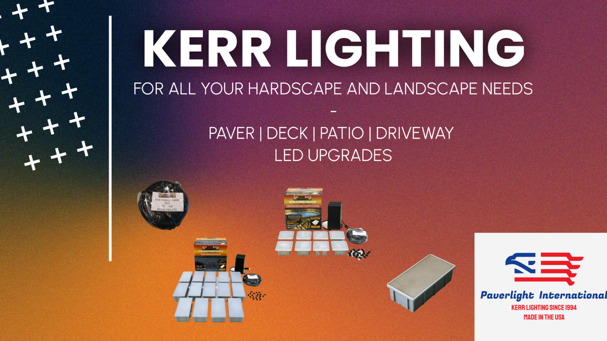 Kerr Lighting Paver Lights Kerr Lighting Camelot Paver Light Kit With