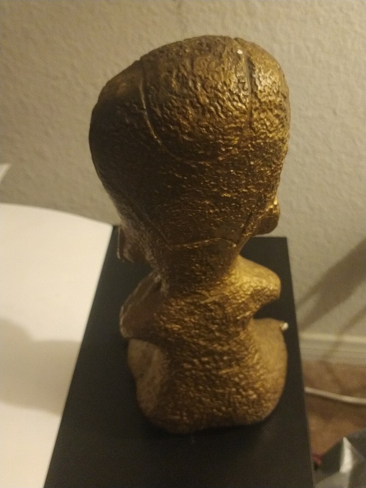 Paleolithic - Neolithic Fertility bronze/gold color sculpture of a ...