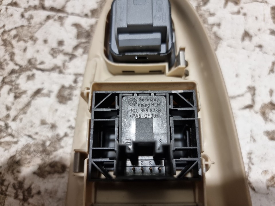 Volkswagen EOS Window Control Switch Front Right 2010 OEM 1Q0959873B ...