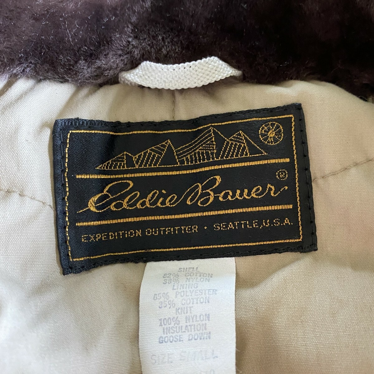 VINTAGE DEADSTOCK 70s EDDIE BAUER DOWN STADIUM PARKA JACKET VINTAGE DEADSTOCK 70s EDDIE BAUER DOWN STADIUM PARKA JACKET