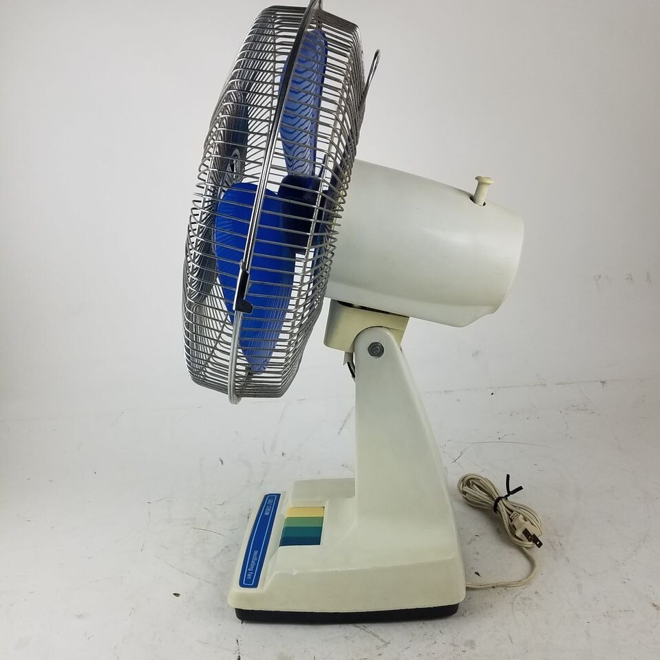 VTG Gulf Stream Blue Blade 12" Oscillating 3 Speed Fan SR-12 Lasko ...