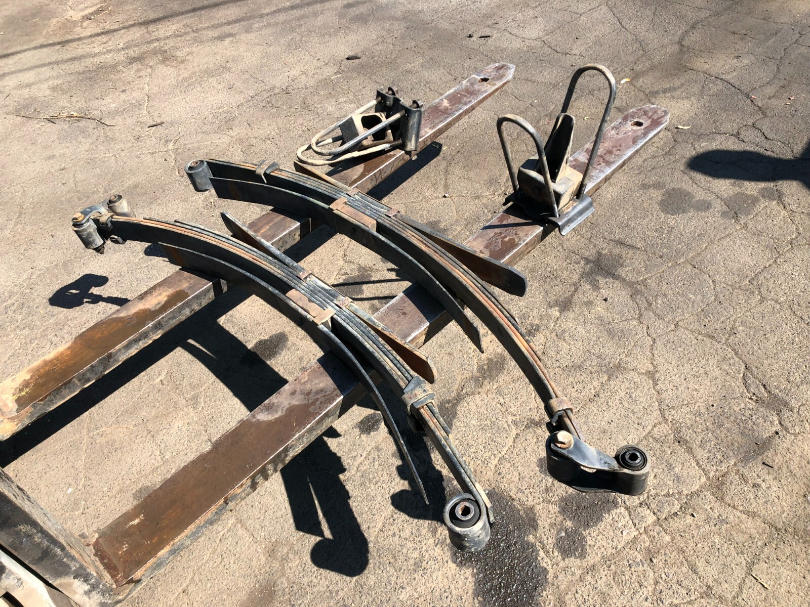 1999-2006 Ford F350 7.3 Diesel Truck PAIR REAR LEAF SPRINGS RPN 0422 ...