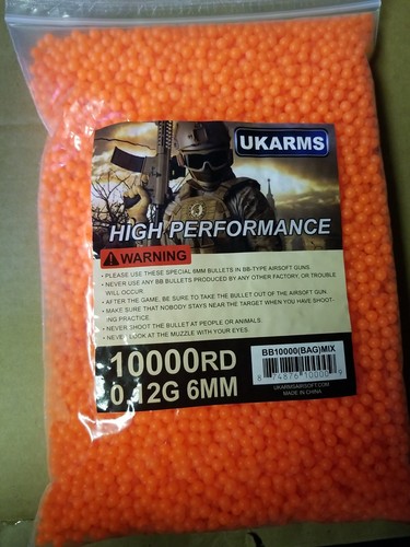 10,000 Orange Airsoft BBs For Gun Pistol Rifle 0.12G 6MM | eBay