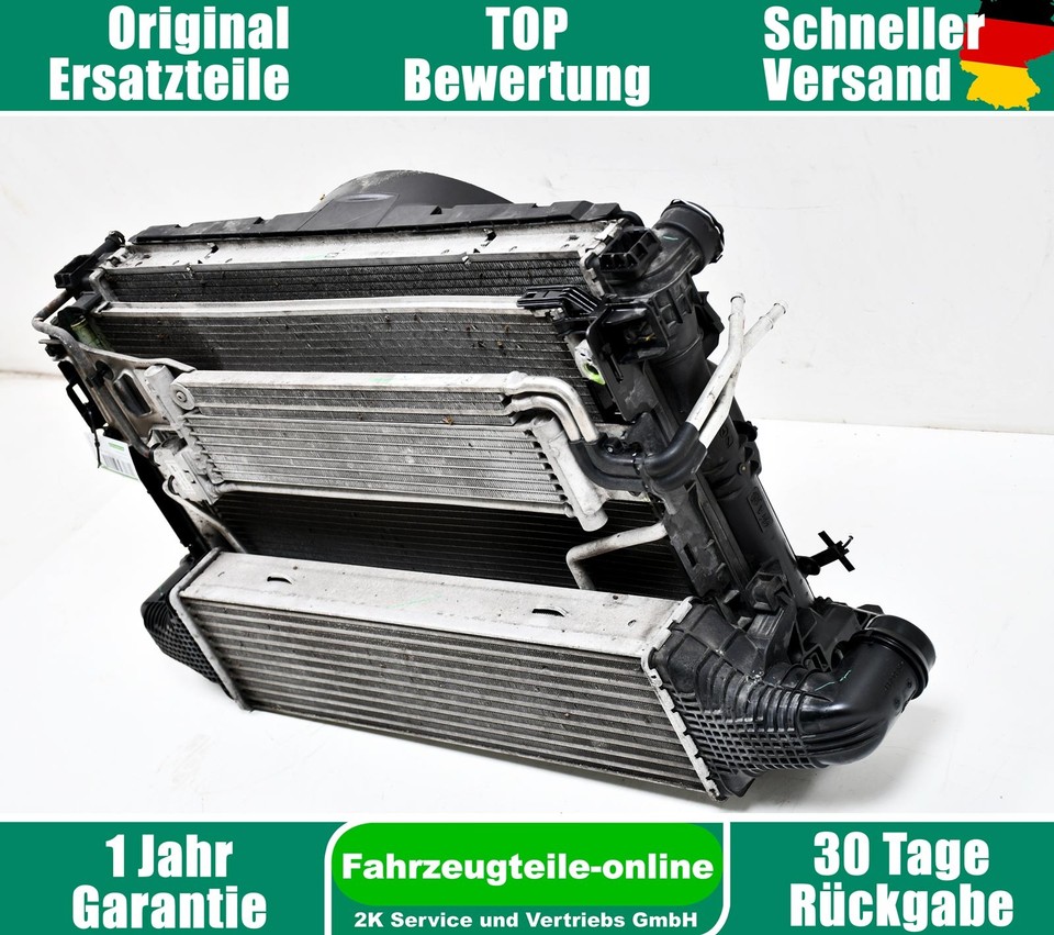 Cooling Pack Motor Cooler Wasserküh Condensate Mercedes 212 E350 | eBay UK