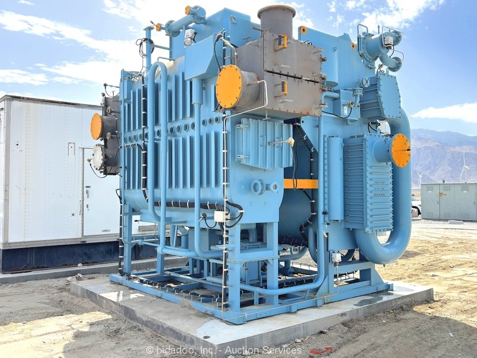 2019 Thermax EJG 50A TCU-S Vapor Absorption Chiller Green House Grower ...