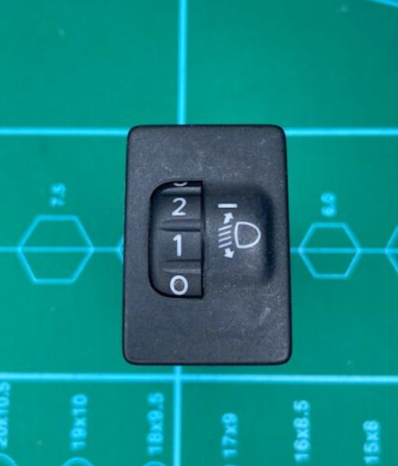 Headlight Leveling Switch With Wire Socket For 2016up Toyota Hilux Revo ...