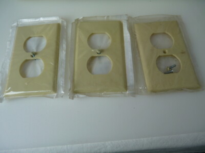 Leviton Beige Outlet Cover Wallplate Midway Prograde LOT OF 100 | eBay