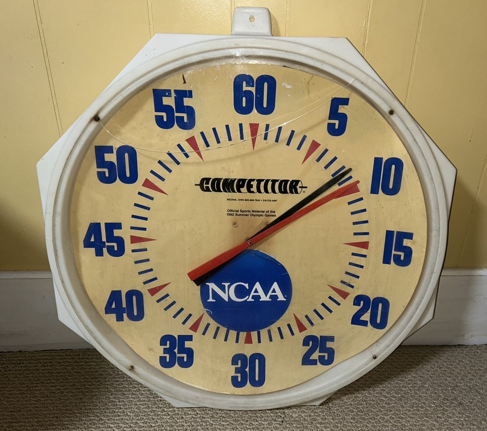 Competitor Pace Swim Clock-Official 1992 Summer Olympics Sports ...