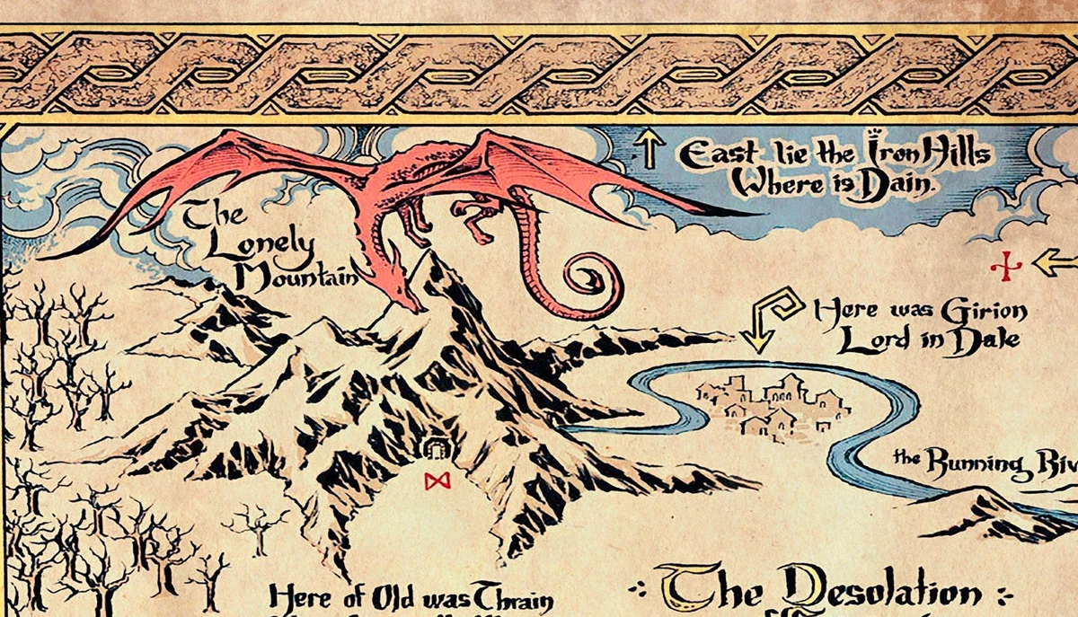 Smaug Map Drawing