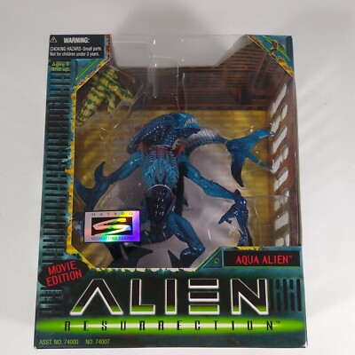 1997 Hasbro Signature Series Alien Resurrection Aqua Alien #74007 | eBay